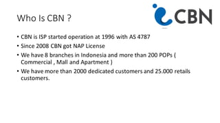 CBN IPv6 Deployment | PPT