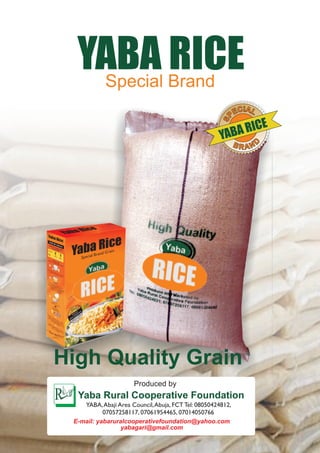 Community Business Net (CBNet) Concept for agriculture in Nigeria | PDF ...