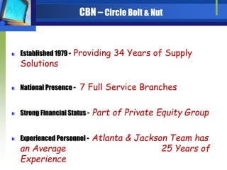 CBN Short Presentation | PPTX