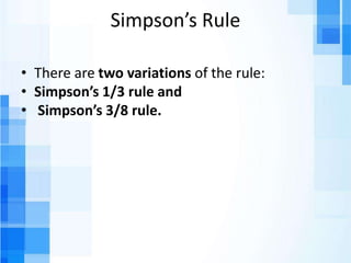 simpion's 3/8 rule | PPTX