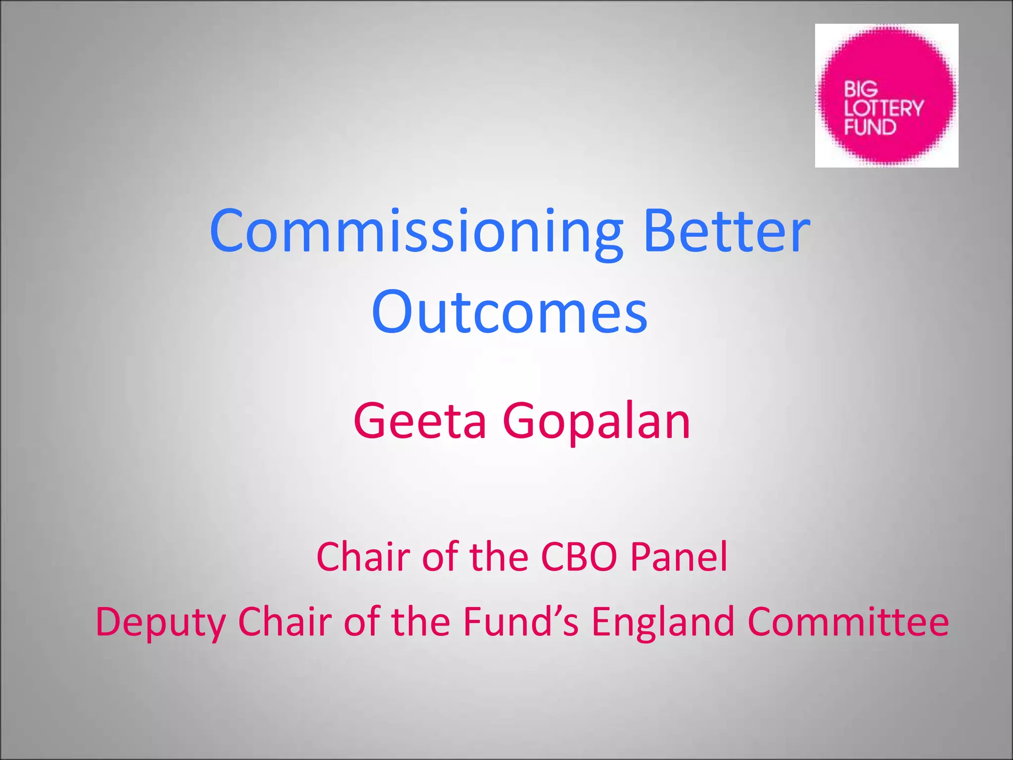 CBO Peer Learning Event: Children and Social Care: Introduction | PPTX