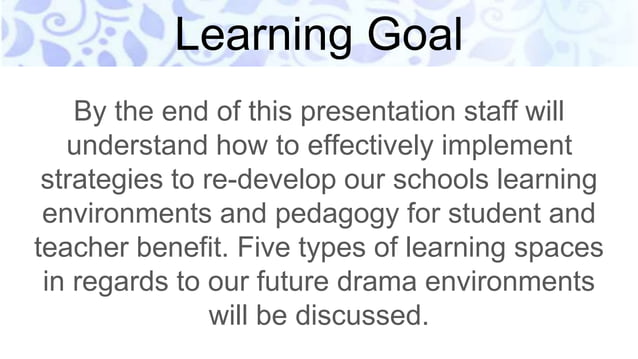 Effective and Engaging Learning Environments | PPT