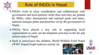 NGOs,CBOs and INGOs in Community Health Development | PPTX