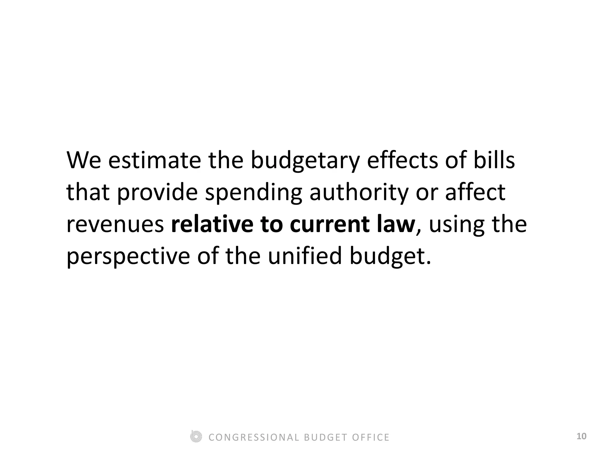 CBO’s Role in the Congressional Budget Process | PDF