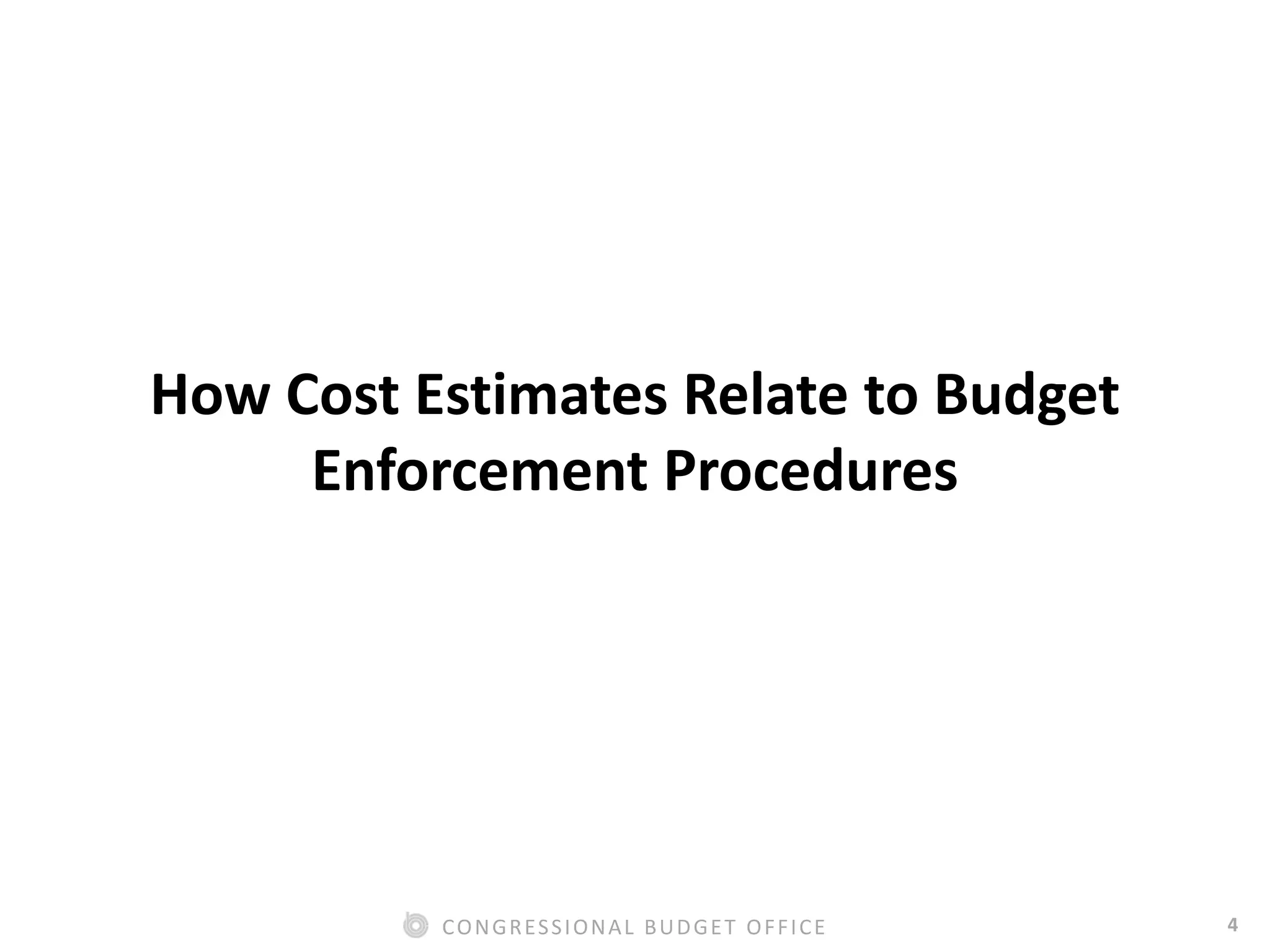 CBO’s Role in the Congressional Budget Process | PDF