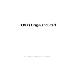 Cbo, the Budget Process, and the Outlook | PPT