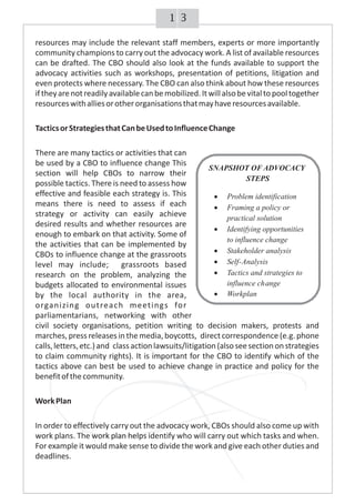 Cbo training manual | PDF