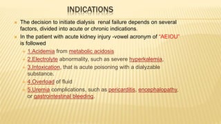 Case based presentation(Chronic renal failure and Dialysis) | PPTX