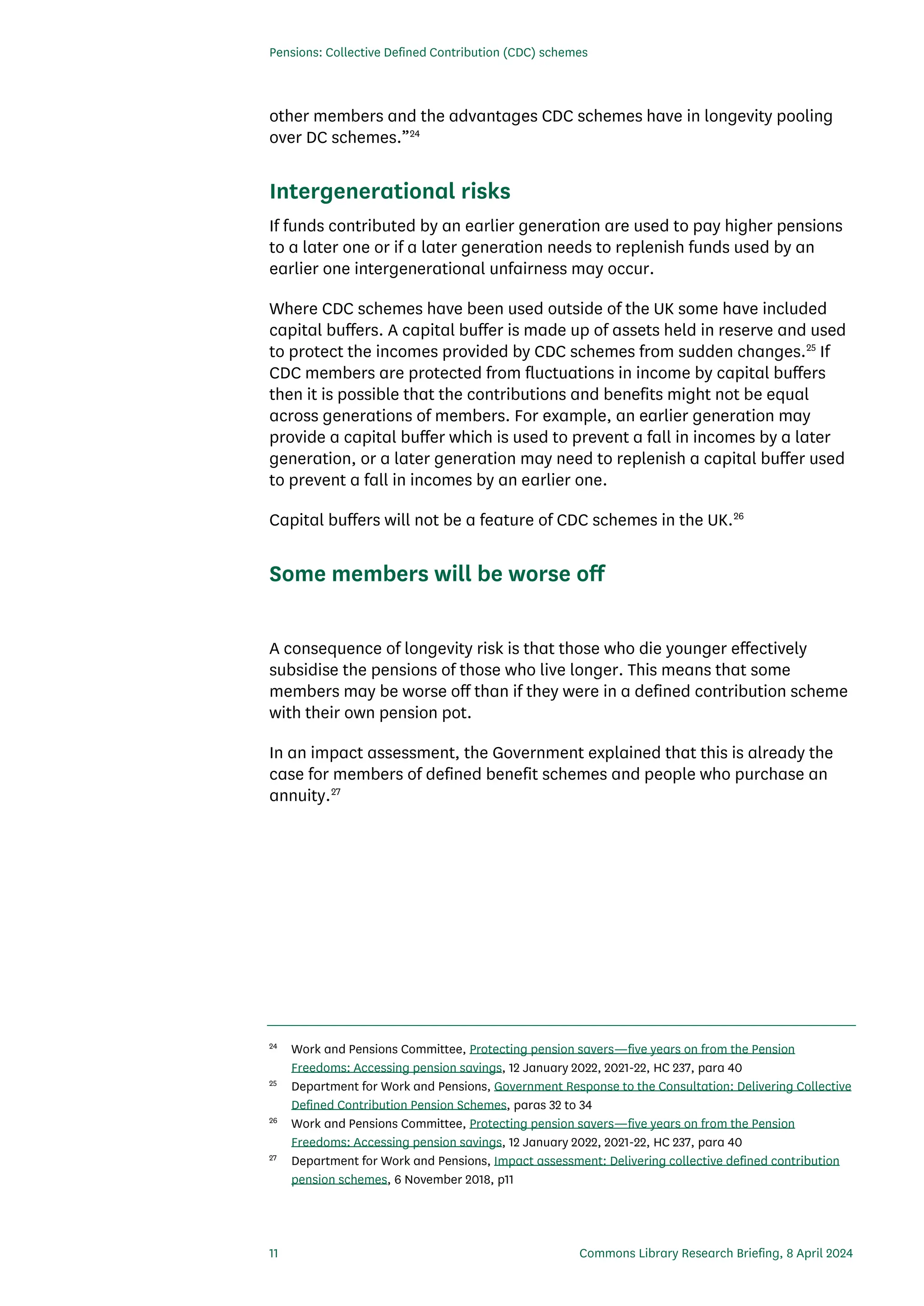 House of Commons ; CDC schemes overview document | PDF