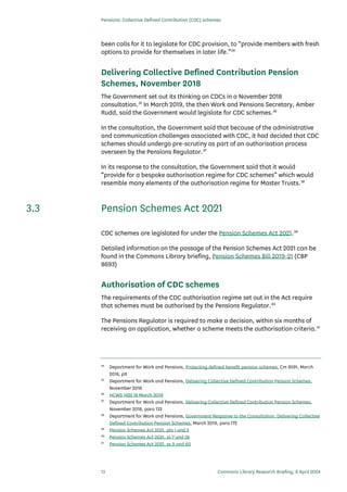 House of Commons ; CDC schemes overview document | PDF
