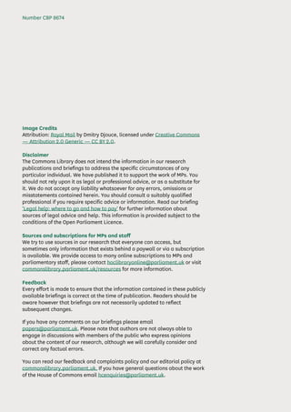 House of Commons ; CDC schemes overview document | PDF