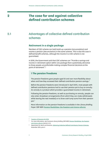 House of Commons ; CDC schemes overview document | PDF