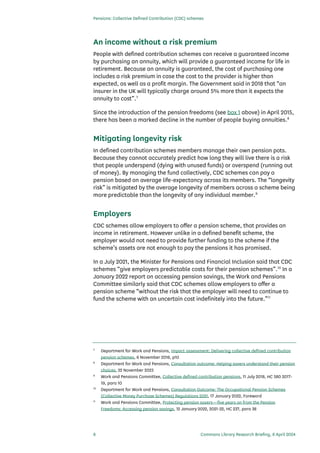 House of Commons ; CDC schemes overview document | PDF