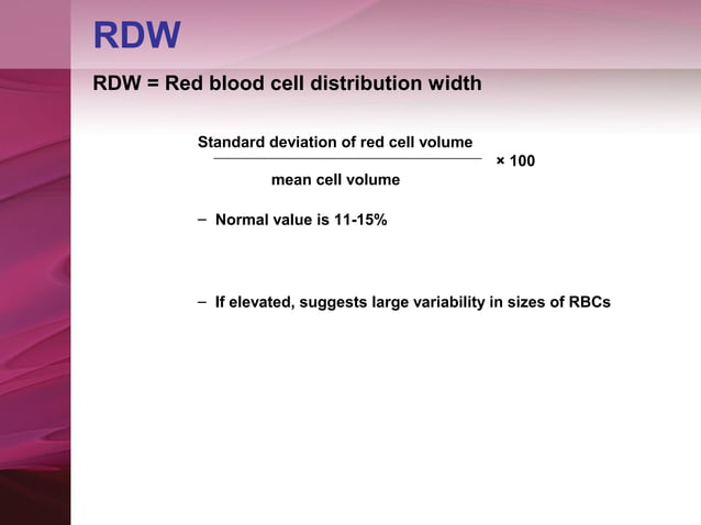 Cbp (3)complete blood picture | PPT