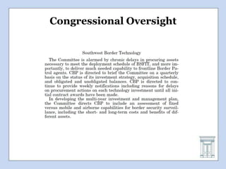 U.S. Customs & Border Protection (CBP) Funding Outlook | PPT