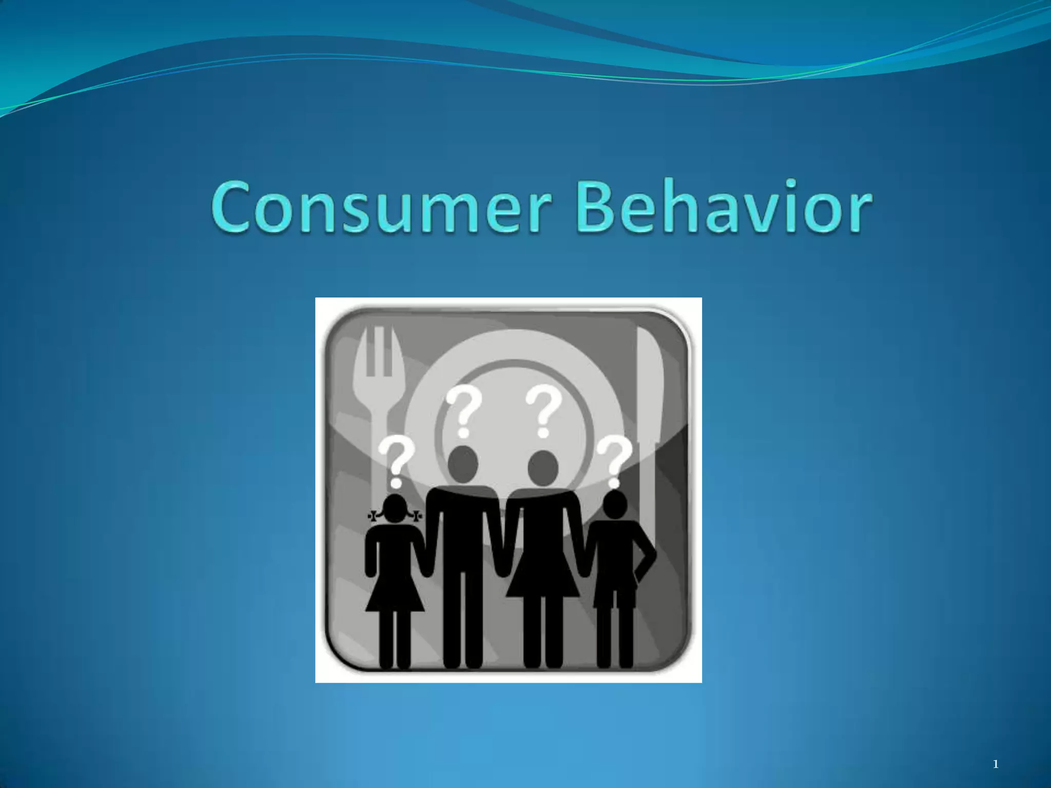 Consumer Behaviour | PPTX