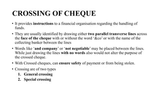 NEGOTIABLE INSTRUMENTS E- PURSE TRUNCATION OF CHEQUE | PPTX