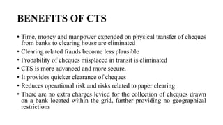 NEGOTIABLE INSTRUMENTS E- PURSE TRUNCATION OF CHEQUE | PPT