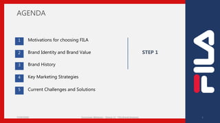 Consumer Behavior - FILA | PPTX