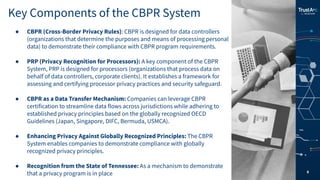 TrustArc Webinar - CBPR: Navigating Cross-Border Data Privacy Compliance | PDF