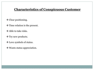 CONSPICUOUS CONSUMPTION | PPSX