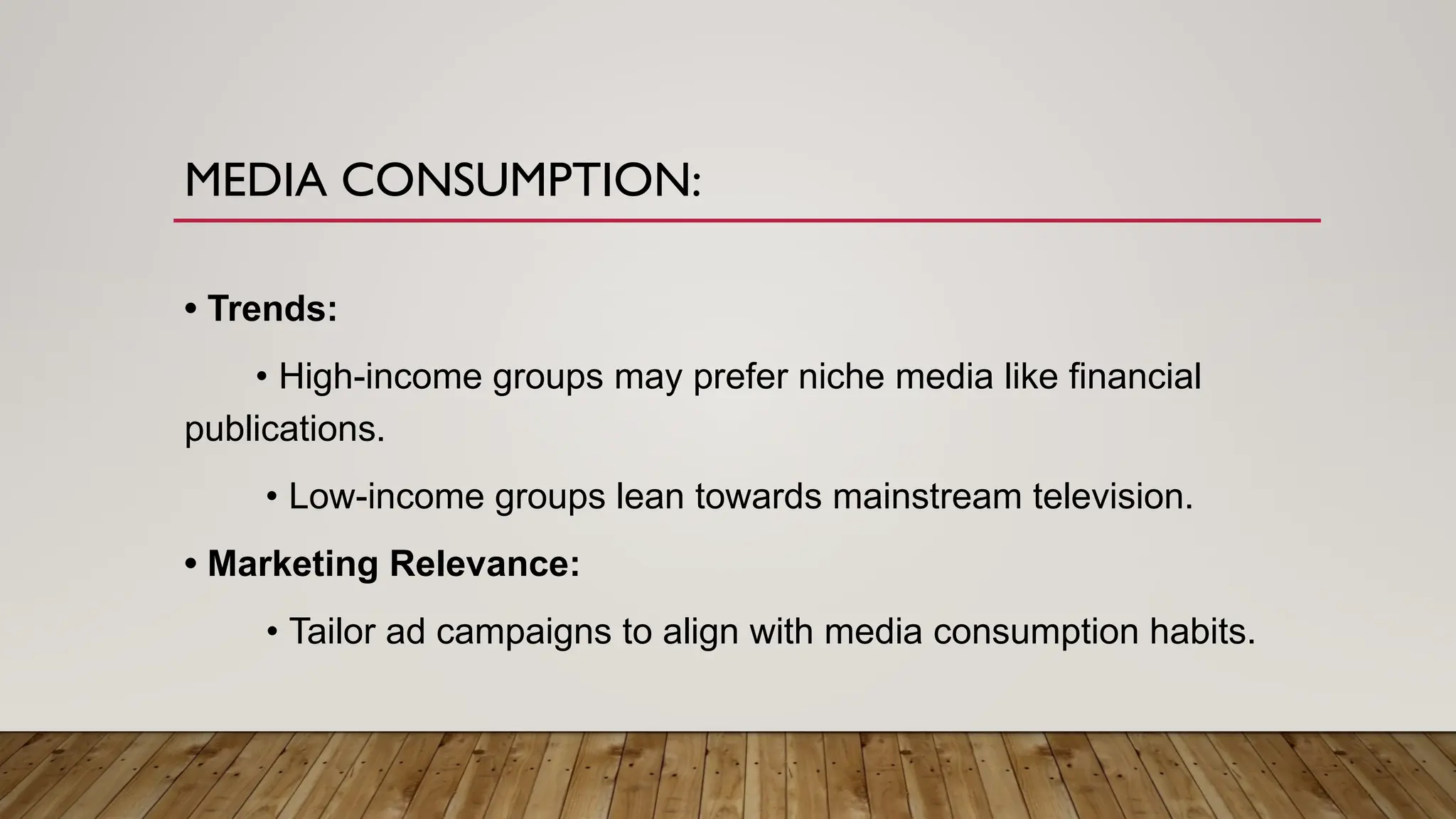 Consumer behavior : Income & social class | PPT