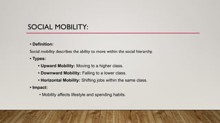 Consumer behavior : Income & social class | PPT