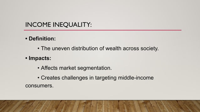 Consumer behavior : Income & social class | PPT