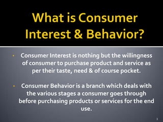 Different Consumer Behavior Theories on the Produccts | PPT