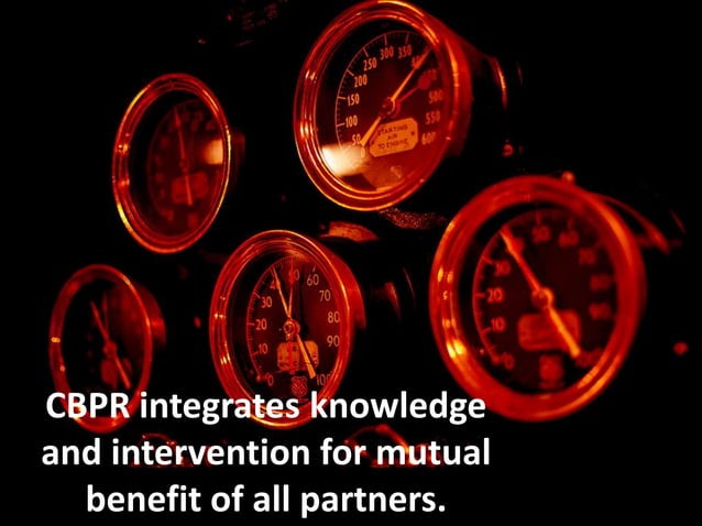 Cbpr principles | PPTX