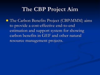Cbp Seminar Presentation | PPT