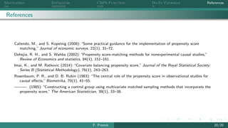 Covariate balancing propensity score STATA user written code by Filip Premik | PDF