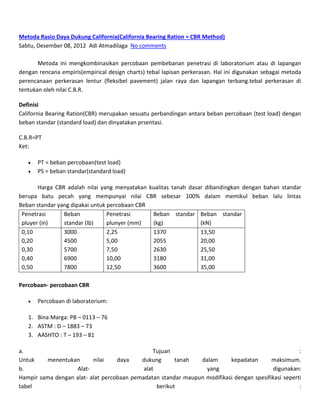 Cbr | PDF