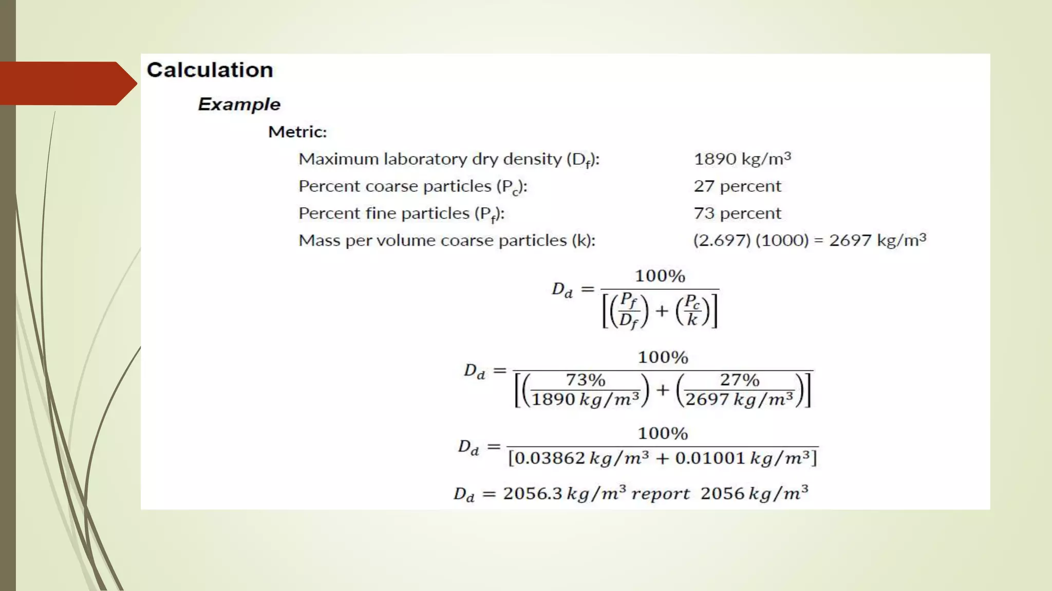 Cbr aashto t193 plus proctor t180 | PPTX