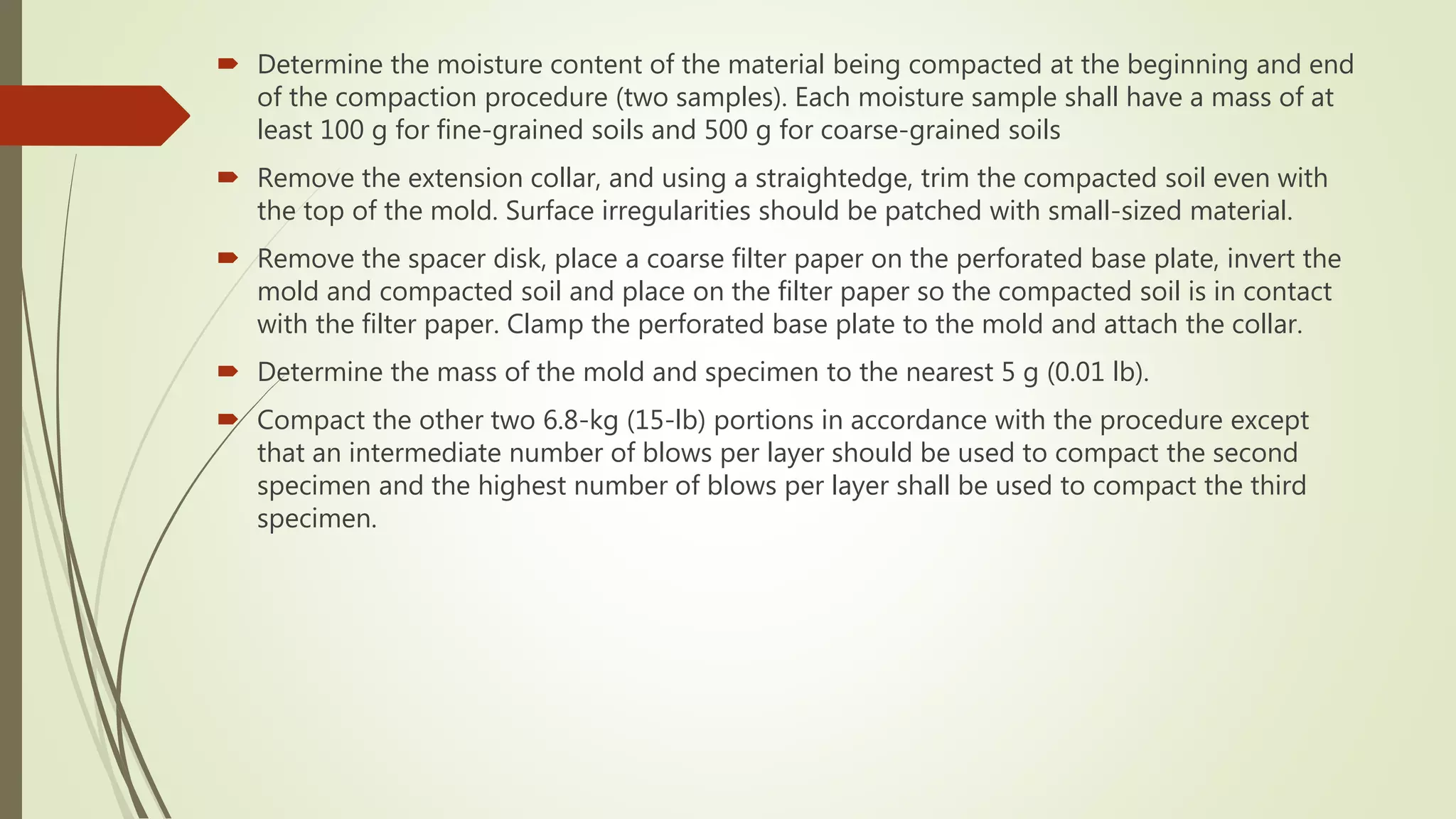Cbr aashto t193 plus proctor t180 | PPTX