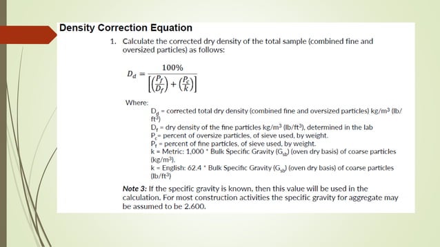 Cbr aashto t193 plus proctor t180 | PPTX | Geology | Science