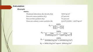 Cbr aashto t193 plus proctor t180 | PPTX