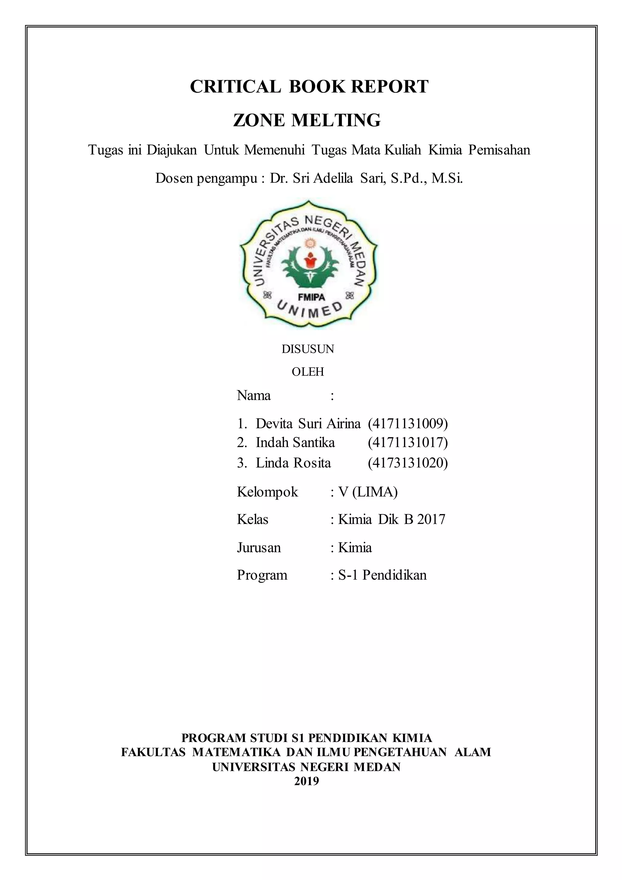 CBR ZONE MELTING | DOCX