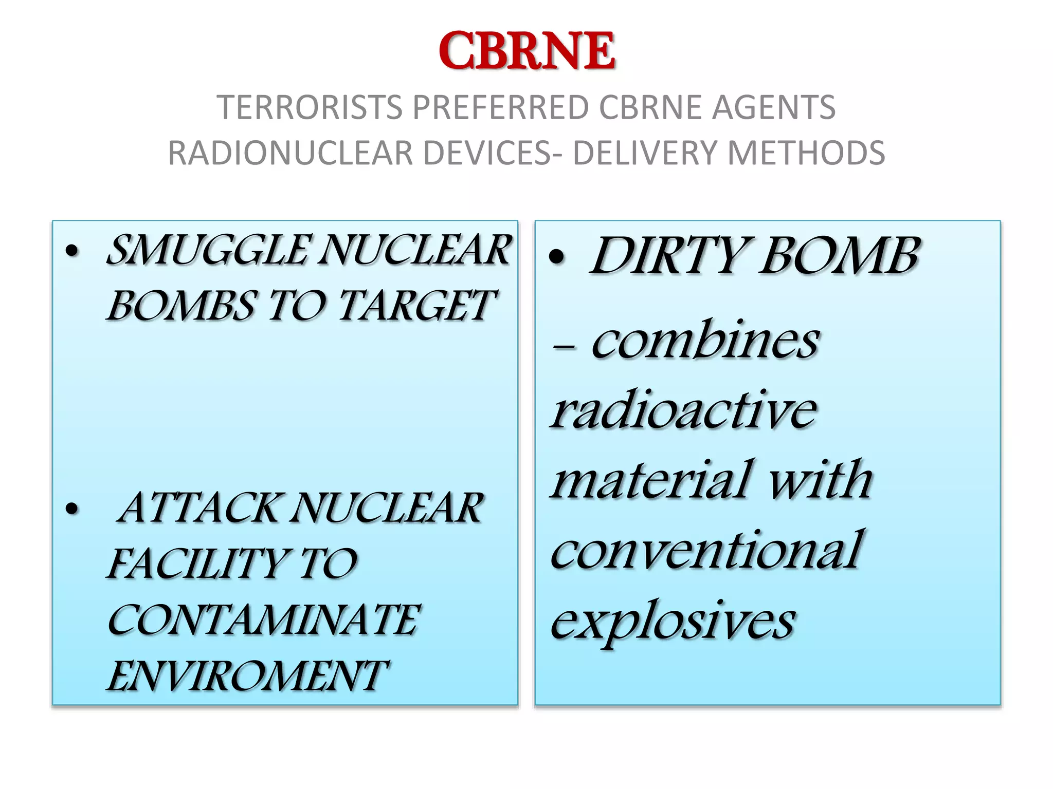 CBRNE | PPTX
