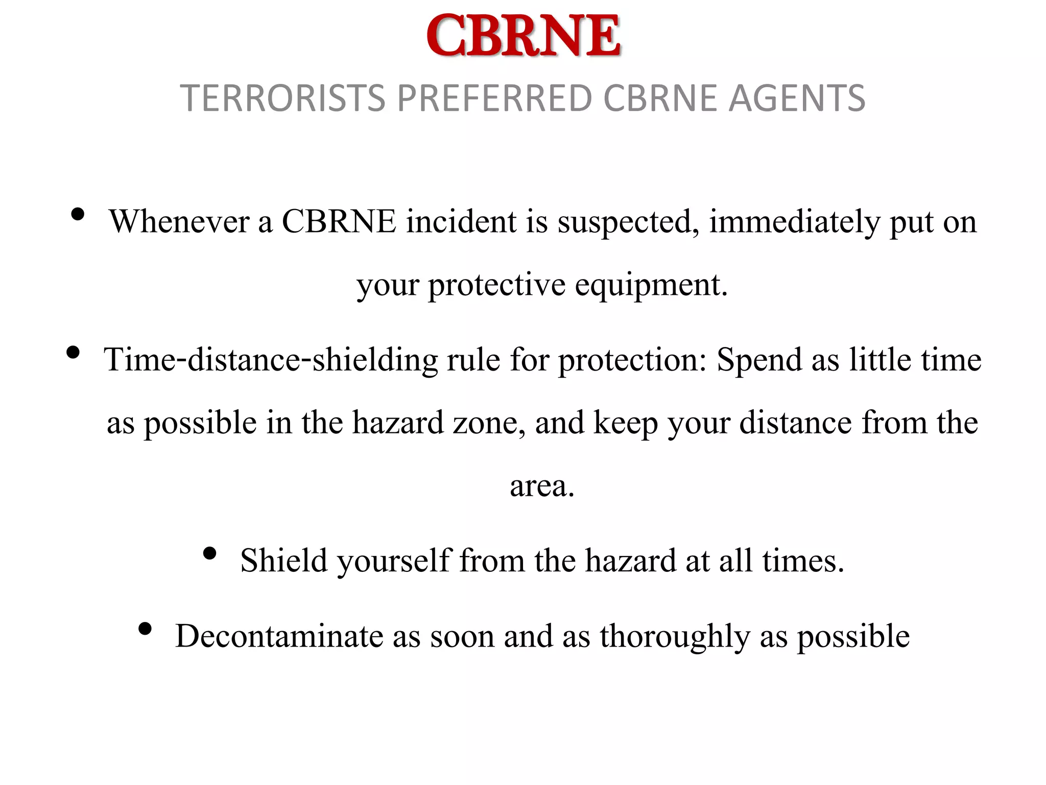 CBRNE | PPTX