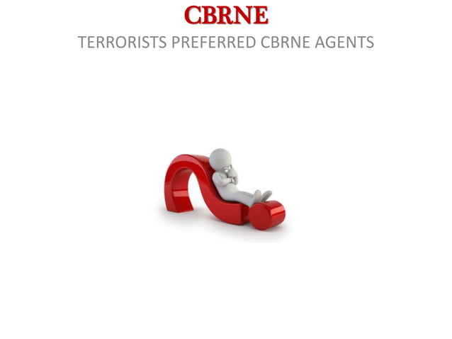 CBRNE | PPTX | Arms & Ammunition | Sensitive Topics