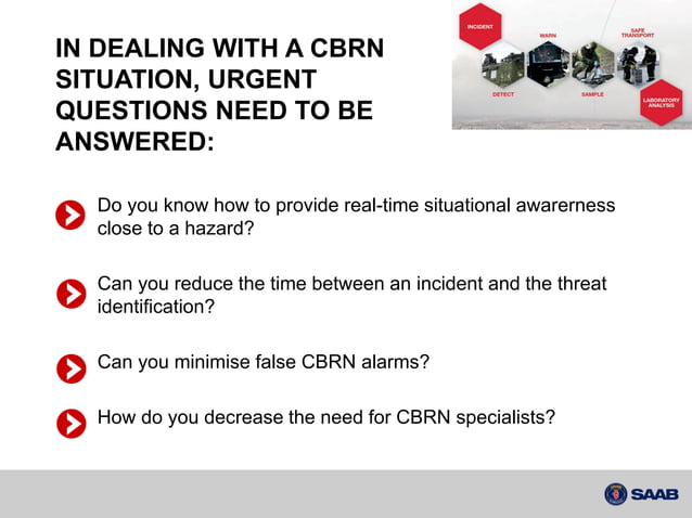 Saab CBRN at IDEX 2015 | PPT