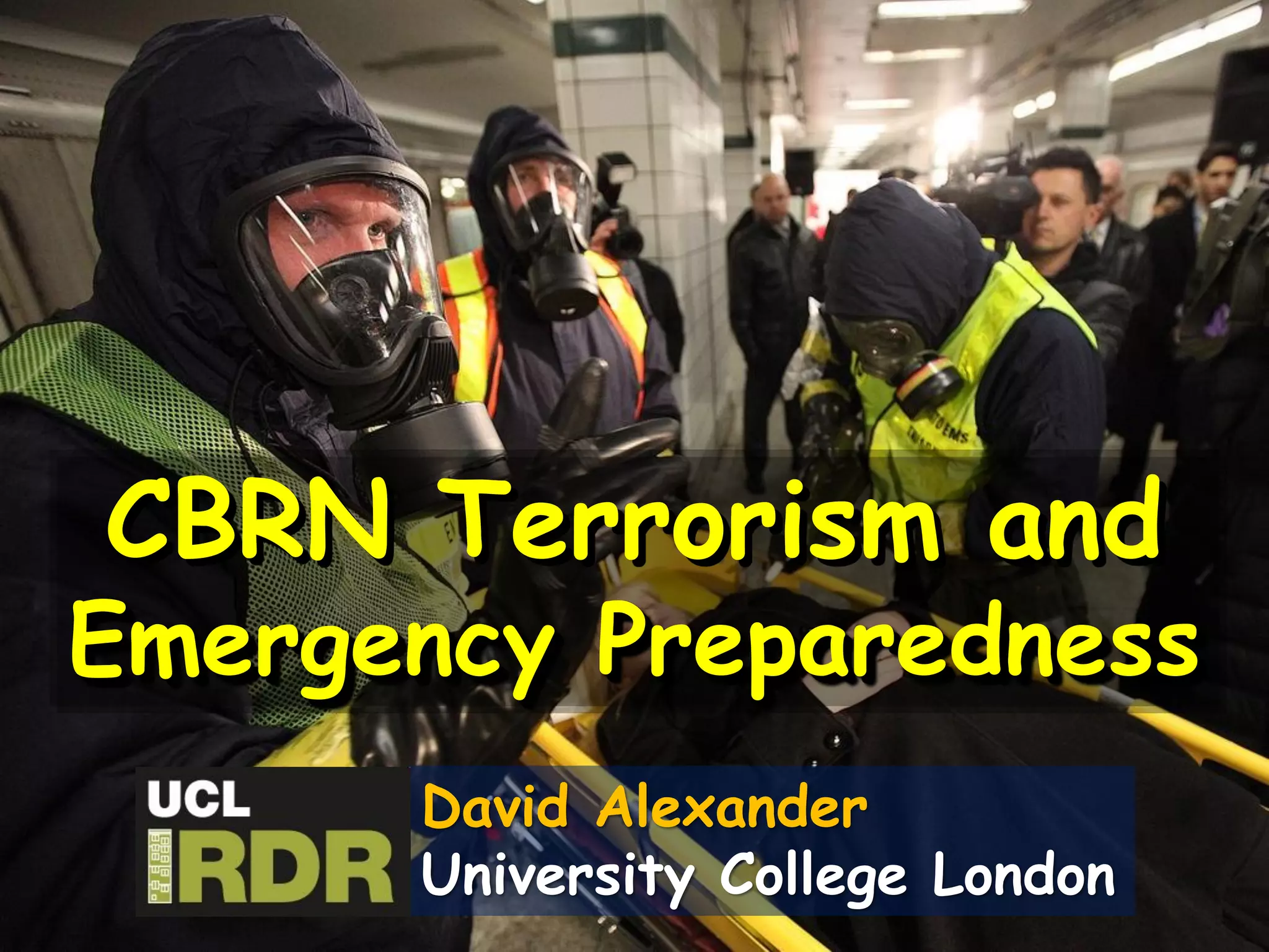CBRN Terrorism and Emergency Preparedness | PDF