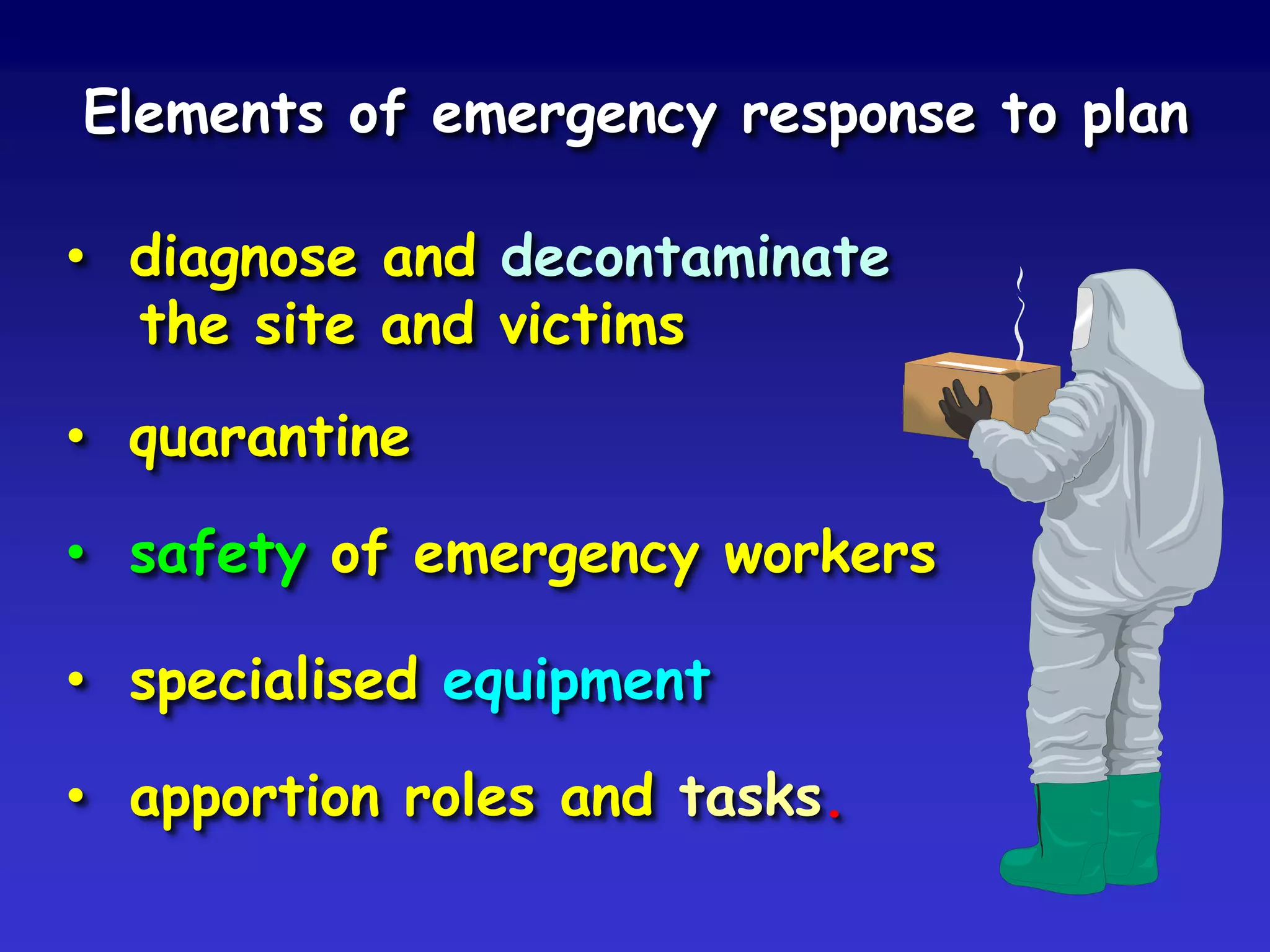 CBRN Terrorism and Emergency Preparedness | PDF