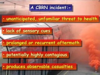 CBRN Terrorism and Emergency Preparedness | PDF