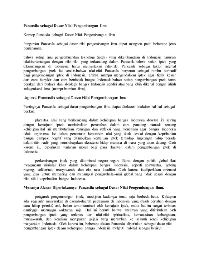 Cbr pancasila bab 5 sampai 7 | PDF