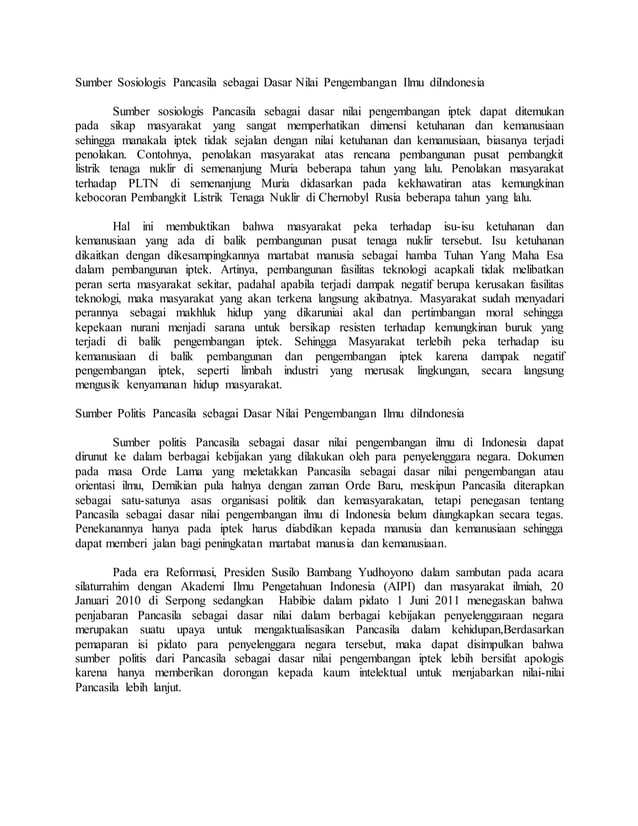 Cbr pancasila bab 5 sampai 7 | PDF