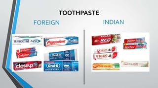 Comparison between Indian and foreign products | PPTX