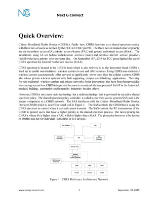 Cbrs explained | DOCX
