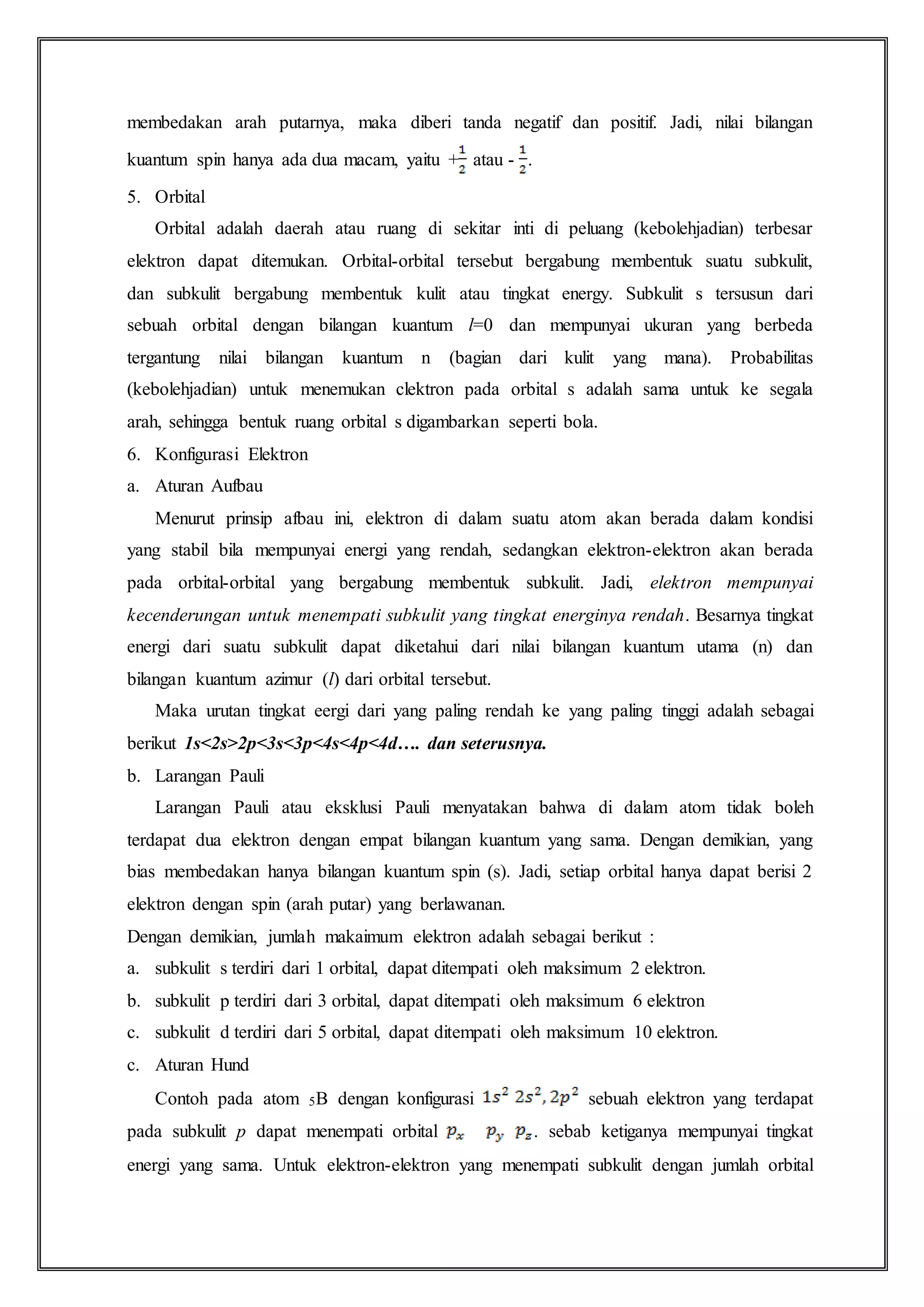 Cbr struktur atom | DOCX